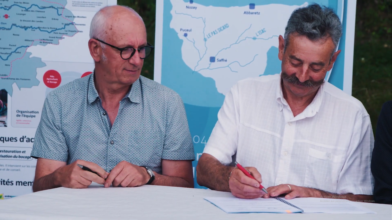 RETOUR SUR LA CÉRÉMONIE DE SIGNATURE DU CONTRAT TERRITORIAL EAU CHÈRE ...